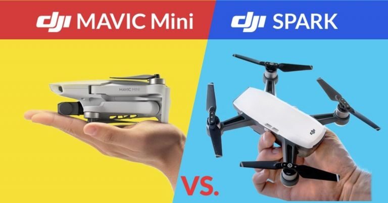 Perbedaan Drone DJI Mavic Mini VS DJI Spark